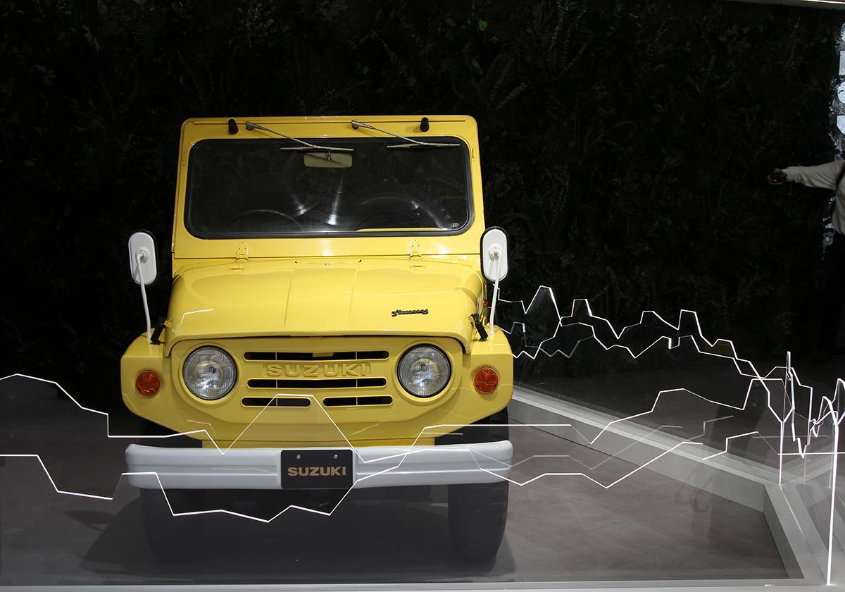 Foto Suzuki LJ10 anni 70 Parigi anteriore - Patentati