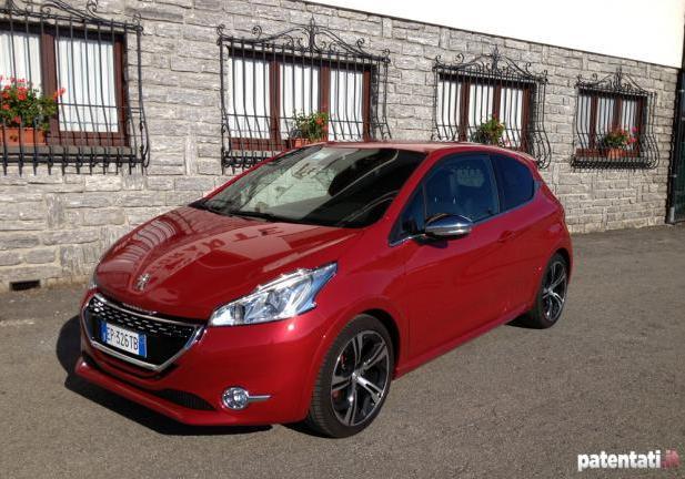 Peugeot 208 GTi: la prova su strada - Patentati